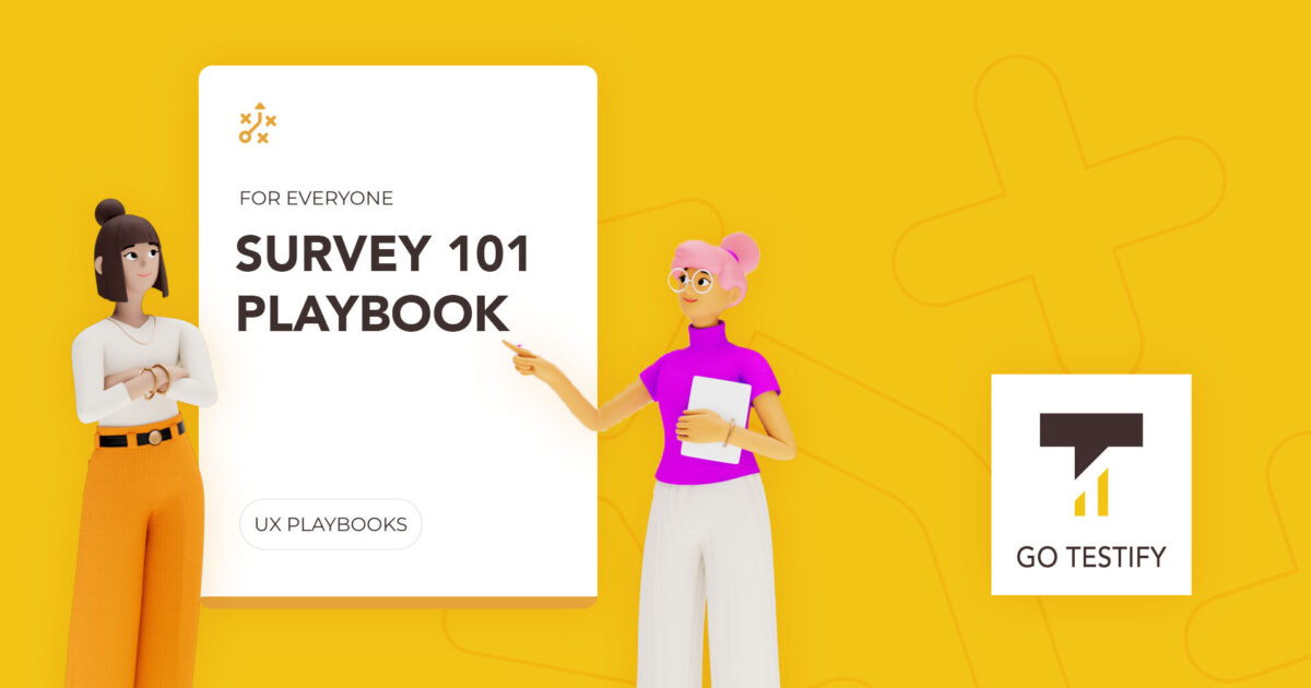 Go Testify | Survey 101 Playbook