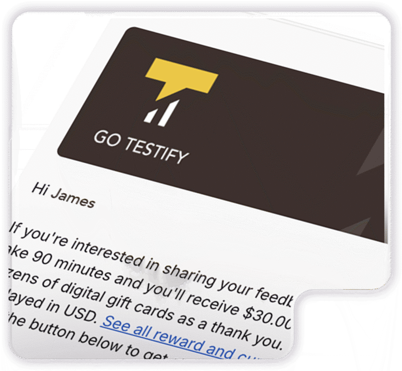 Go Testify | Become a PlayTester